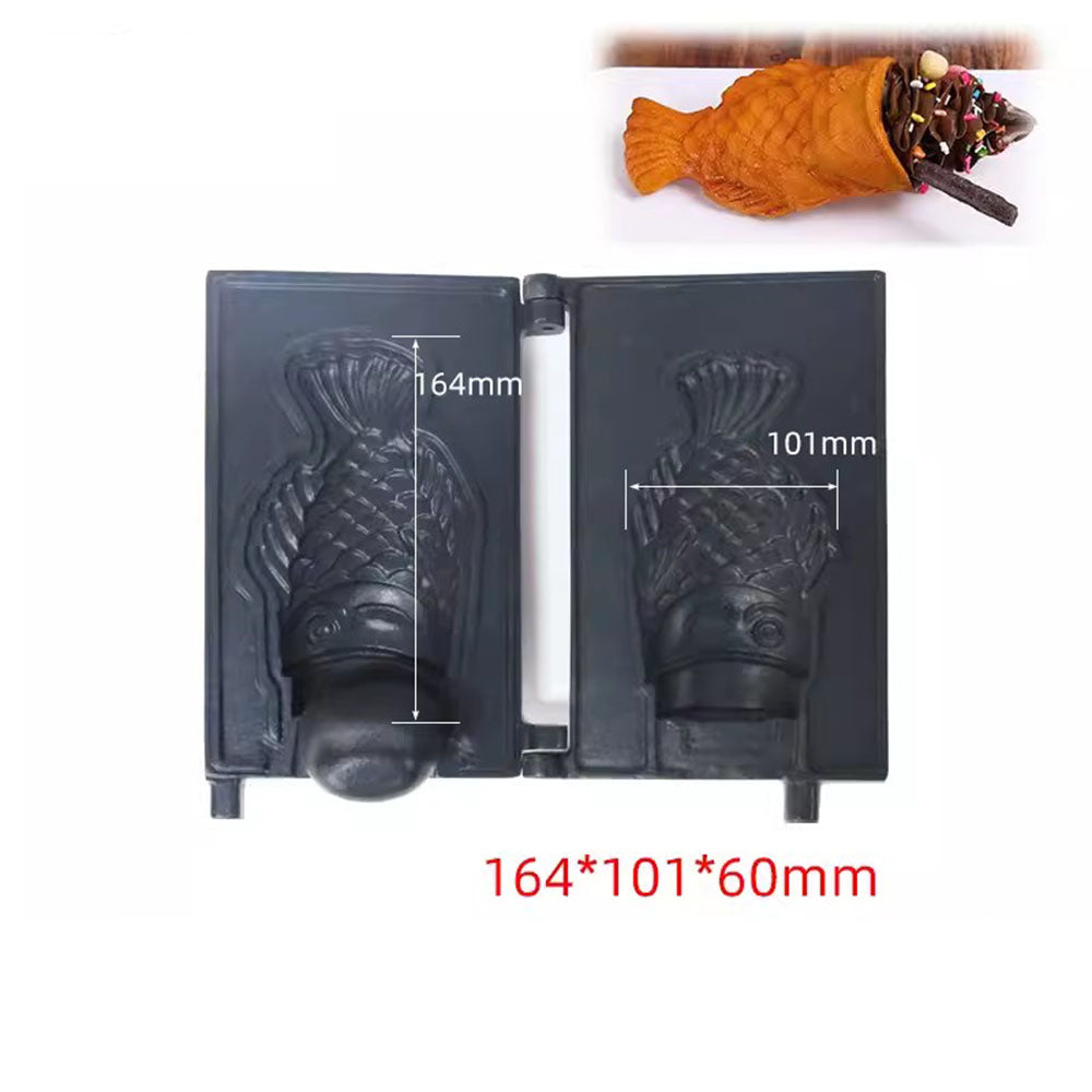 Commercial fish waffle machine Electric ice Cream Taiyaki Maker Machin ...
