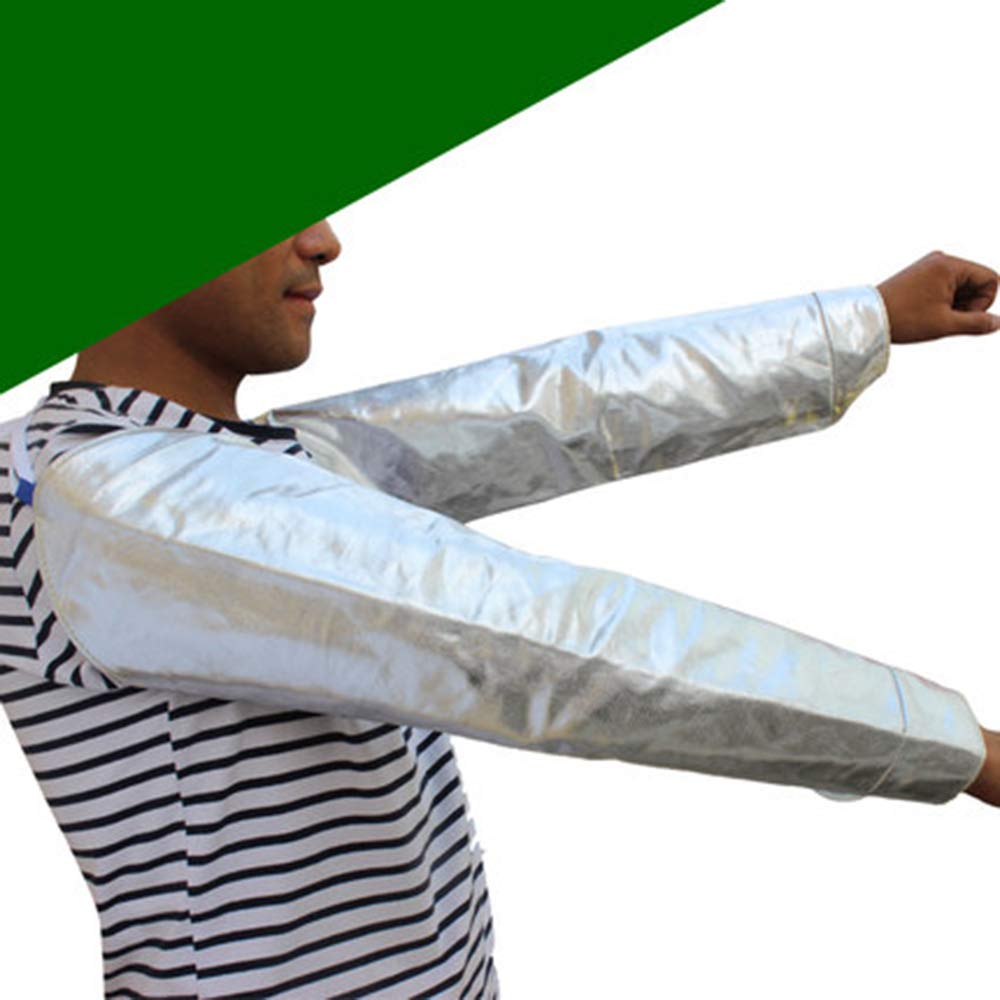 Aluminized flame resistant arm sleeves – GOOGmachine